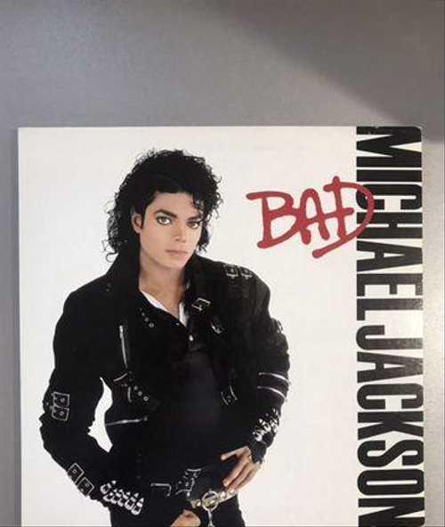 Пластинка Michael Jackson Bad (Canada, 1987)