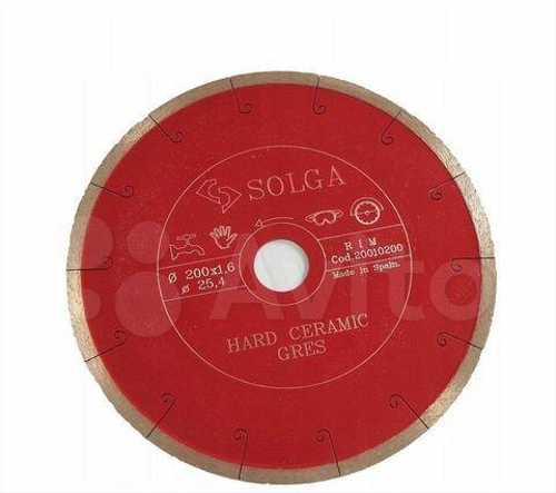 Алмазный диск 200 мм Solga