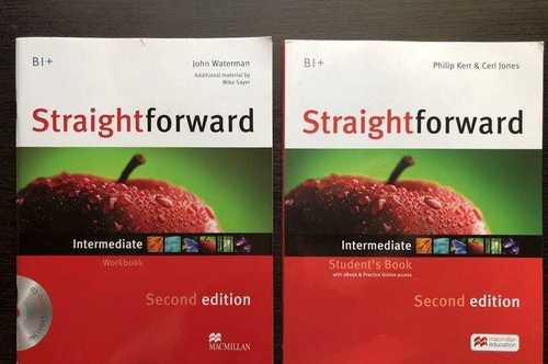 Учебник и рабочая тетрадь Straightforward