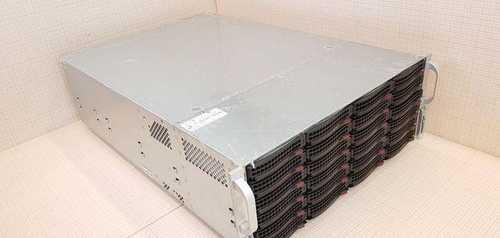 4U/2xE5-2609v2/X9DRD-7LN4F/24HDD3.5/SAS2308/2x920W