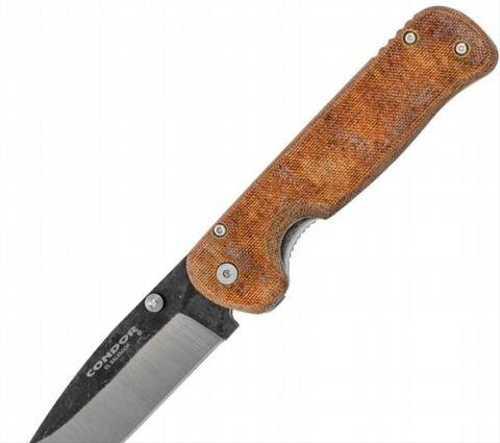 Нож складной Condor Krakatoa, Desert Tan Micarta