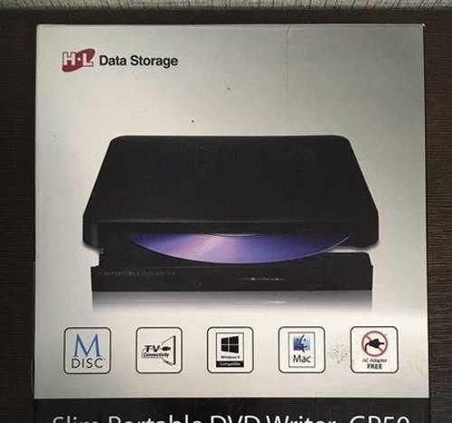 Привод внеш. DVD-RW Hitachi-LG GP50NB41