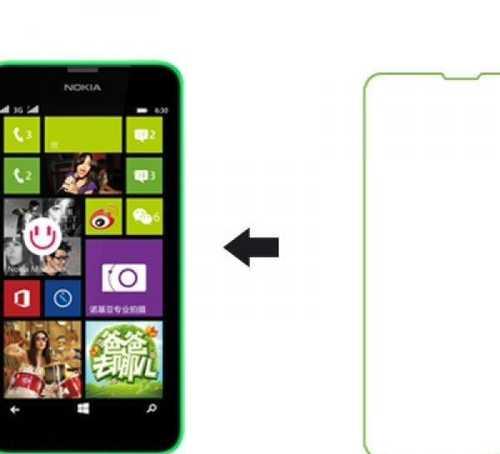 Защитное бронь стекло Nokia