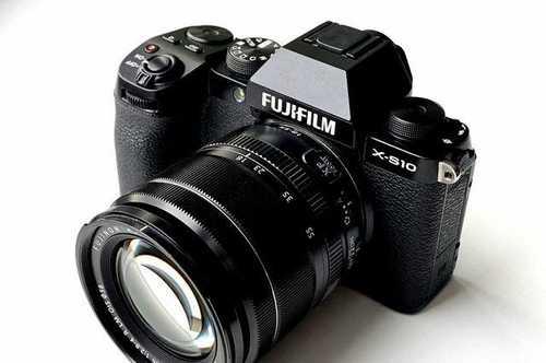 FujiFilm X-S10 Kit XF18-55mm F2.8-4 R LM OIS Black