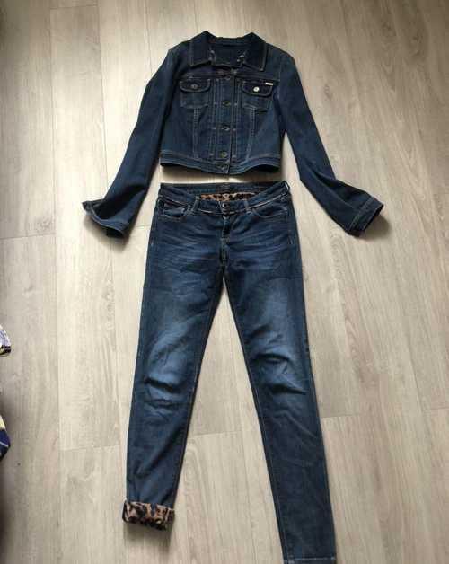 Джинсовая куртка и брюки Guess (комплект)