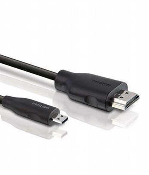 Кабель hdmi-microhdmi Philips