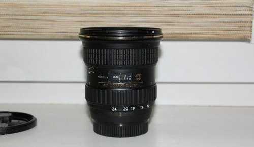 Tokina AT-X 12-24mm f/4 (AT-X 124) AF PRO DX Nikon