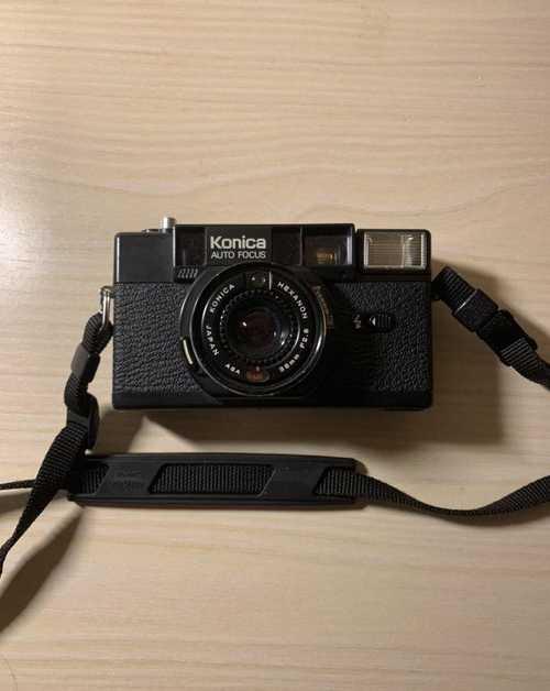 Японский плёночный фотоаппарат konica c35
