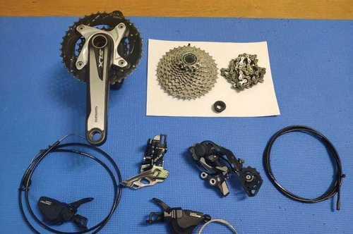 Групсет Shimano SLX 2x10 Шатуны SLX