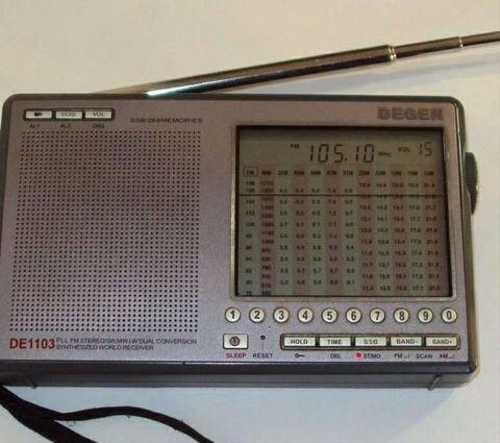 Радиоприемник degen De1103 PLL