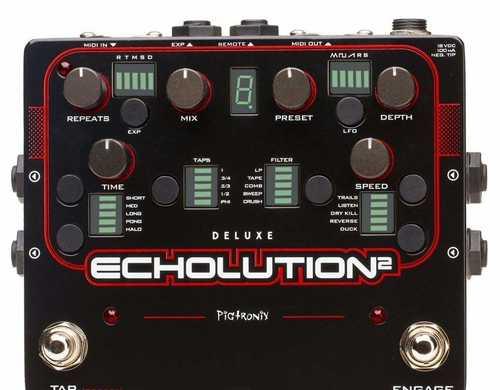 Гитарная педаль Pigtronix Echolution 2 Deluxe