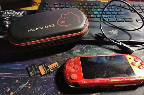 PlayStation Portable 3008 прошитая +диски