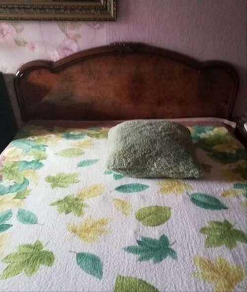 Кровать двухспальная шатура