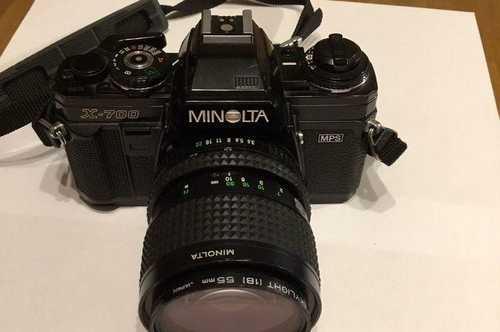 Minolta X-700 map + Minolta MD zoom Rokkor 35-70mm