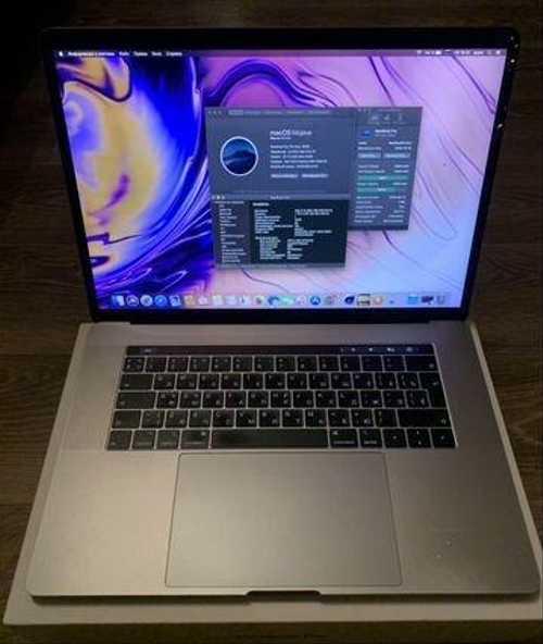 Максимальный Apple MacBook Pro 15 2018 i9 32 1TB
