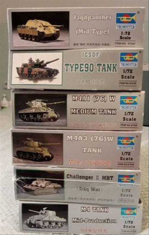 Танки 1:72 Trumpeter