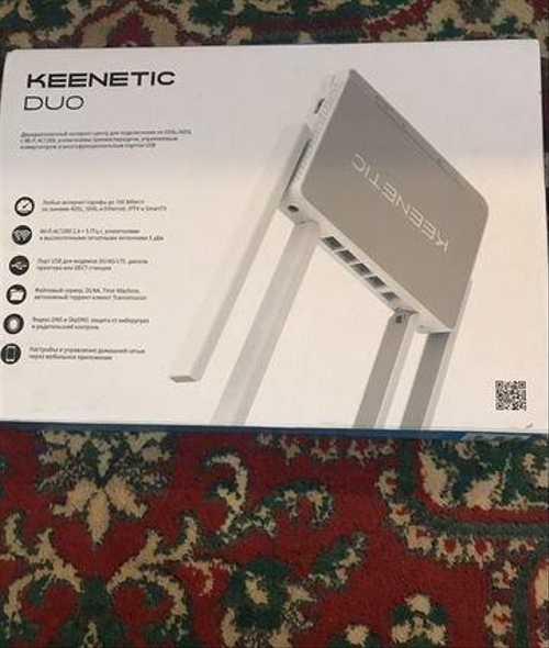 Xdsl Wi-Fi роутер Keenetic DUO KN-2110
