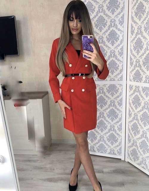 Платье пиджак