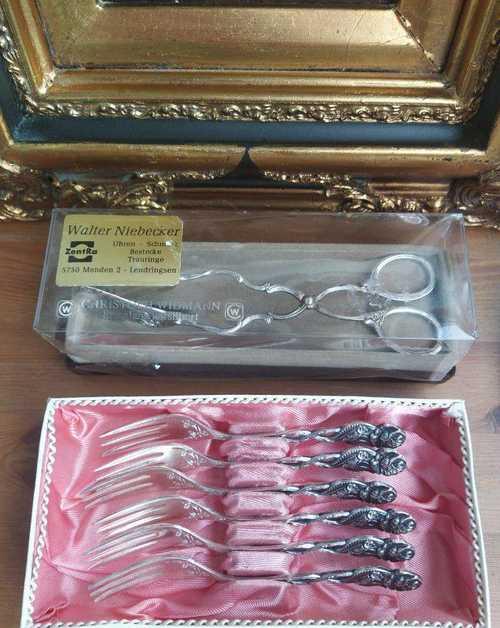 Ложки,вилки,щипцы для десерта