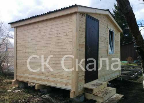 Садовый домик 3х3, окно пвх, утепл., кд-379-ус