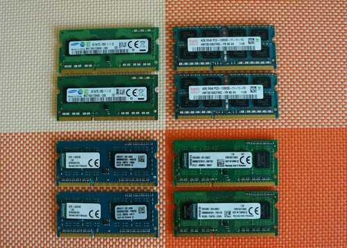 DDR3 4gb, 8gb для ноутбука/макбука/нетбука