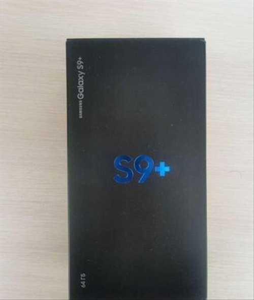 Коробка от Samsung galaxy s9+ plus