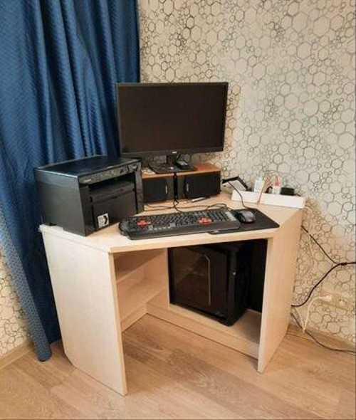 Компьютерный стол угловой Артис Элика