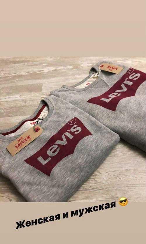 Женские кофты свитшоты Levis