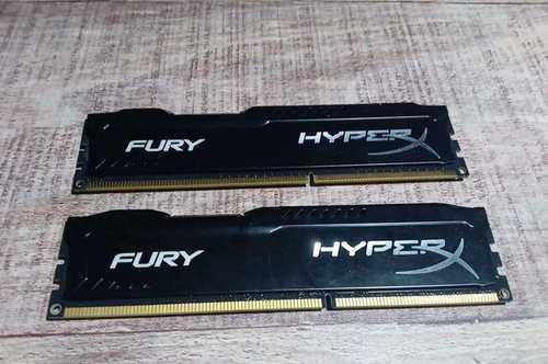 Оперативная память Ddr3 8gb (4gb+4gb) Fury XyperX