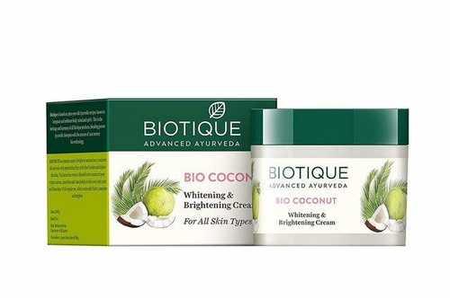 Крем Кокос Отбеливающий coconut Whitening Biotique