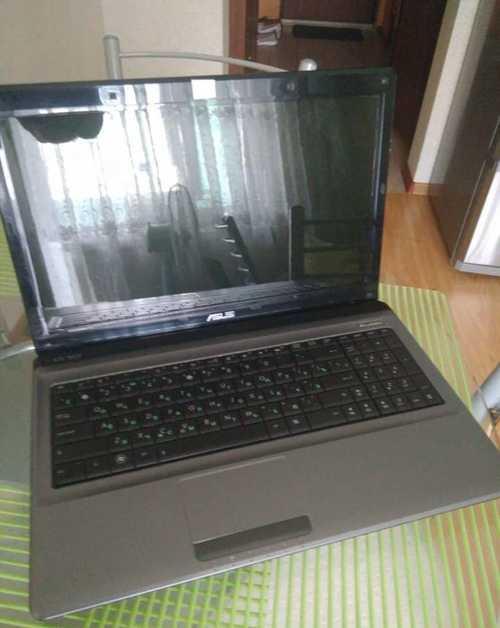 Ноутбук asus A52JU (черный)
