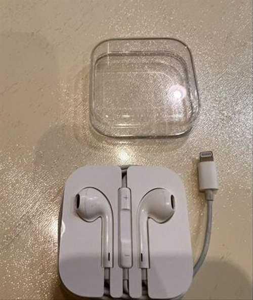 Наушники Apple earpods lighting оригинал