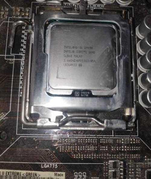 Комплект Intel core 2 quad 775 socket