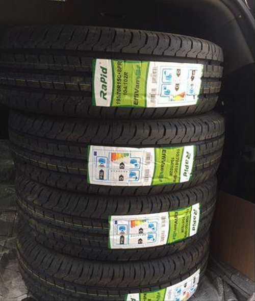 195/70 R15C 104/102Q Rapid Effivan Новые