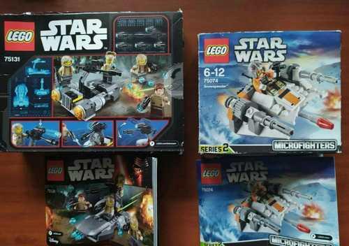 Lego star wars 75131, 75074; lego friend'S 41112