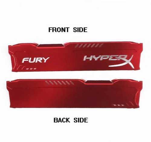 Радиаторы Kingston HyperX Fury для оперативки