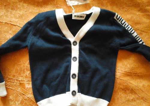 Новый свитер Dirk Bikkembergs, штанишки Lindeх 80