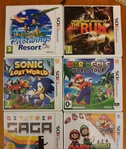 Игры для Nintendo 3DS и Nintendo DS