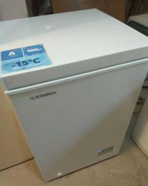 Морозильный ларь Leran SFR 100 W. Новый. Гарантия