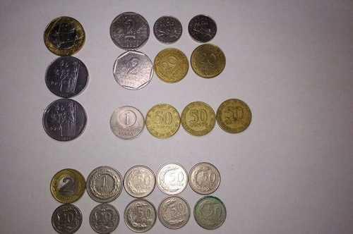 Монеты Европы(Италия, Франция, Литва, Польша)