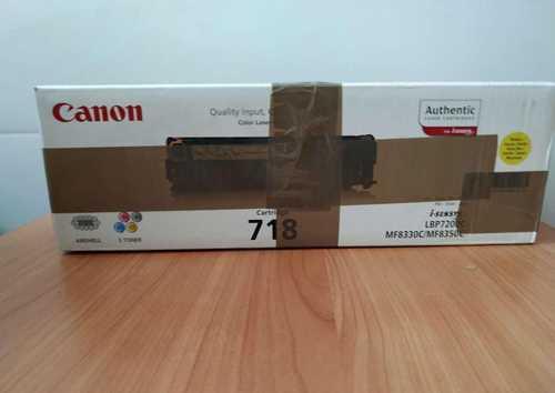 Оригинальный картридж Canon 718