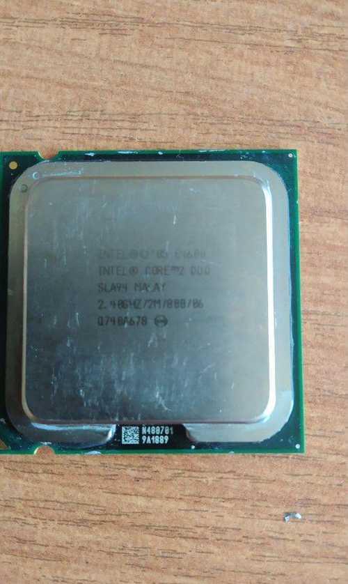 Процессор intel core 2 duo e4600