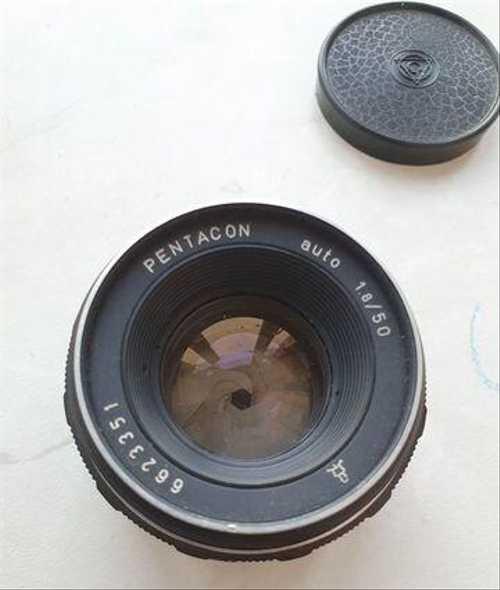 Объектив Pentacon auto 50mm f/1.8