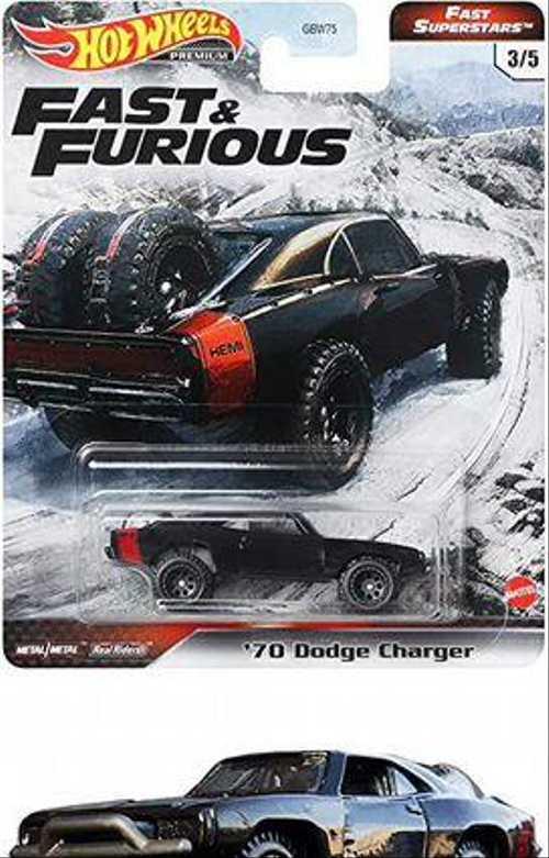 Hot wheels premium dodge charger 70