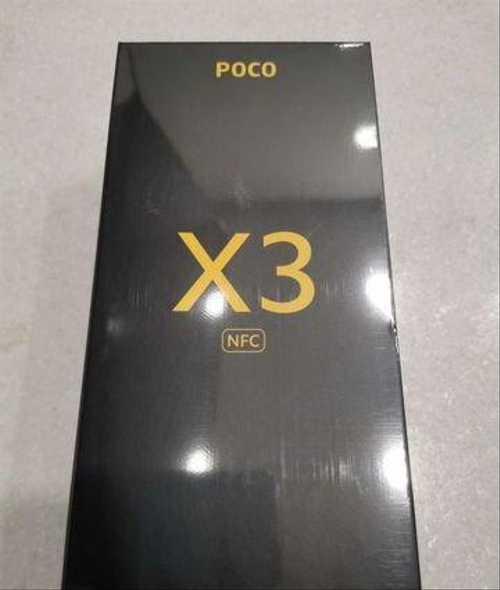 Новый Poco X3 nfc 6/128 синий