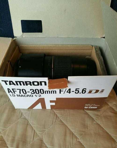 Телеобъектив Tamron Af 70-300 мм F/4-5.6 Di LD mac