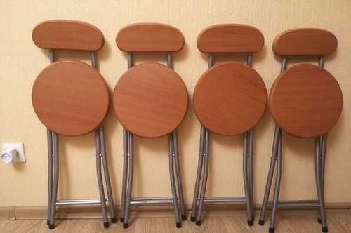 Набор складных стульев (4 шт.)