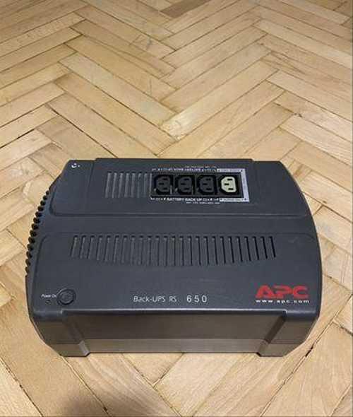 Ибп APC Back-UPS RS 650