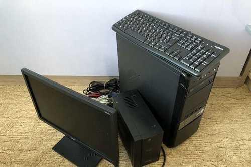 Компьютер с монитором для дома или работы