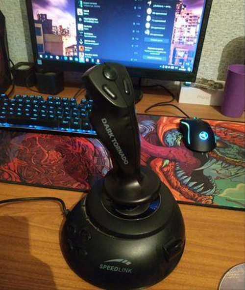 Джойстик dark tornado flight stick
